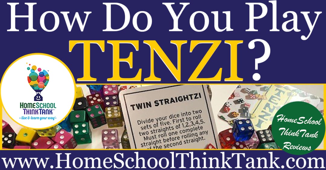 Tenzi Game & Review: How Do You Play TENZI Math Game? • HomeSchool ...